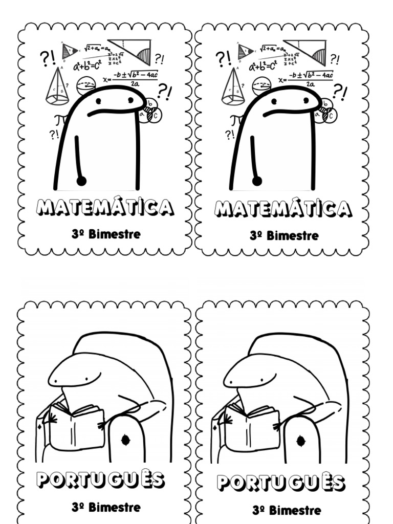 Capas de Caderno - FLORK | PDF