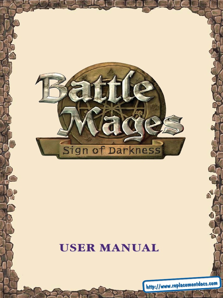 Battle Mages - Sign of Darkness - Manual - PC | PDF | Microsoft Windows ...