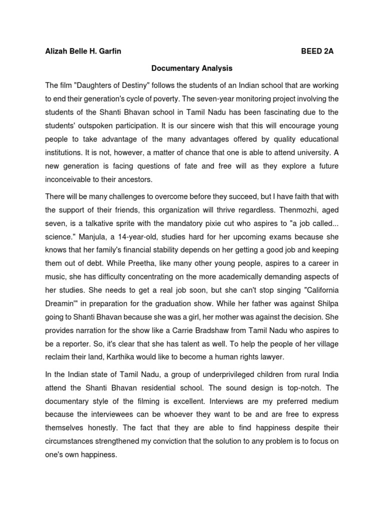 documentary-analysis-pdf