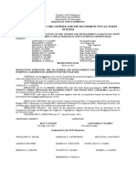 Resolution Approving Barangay GAD Plan and Budget | PDF | Justice ...