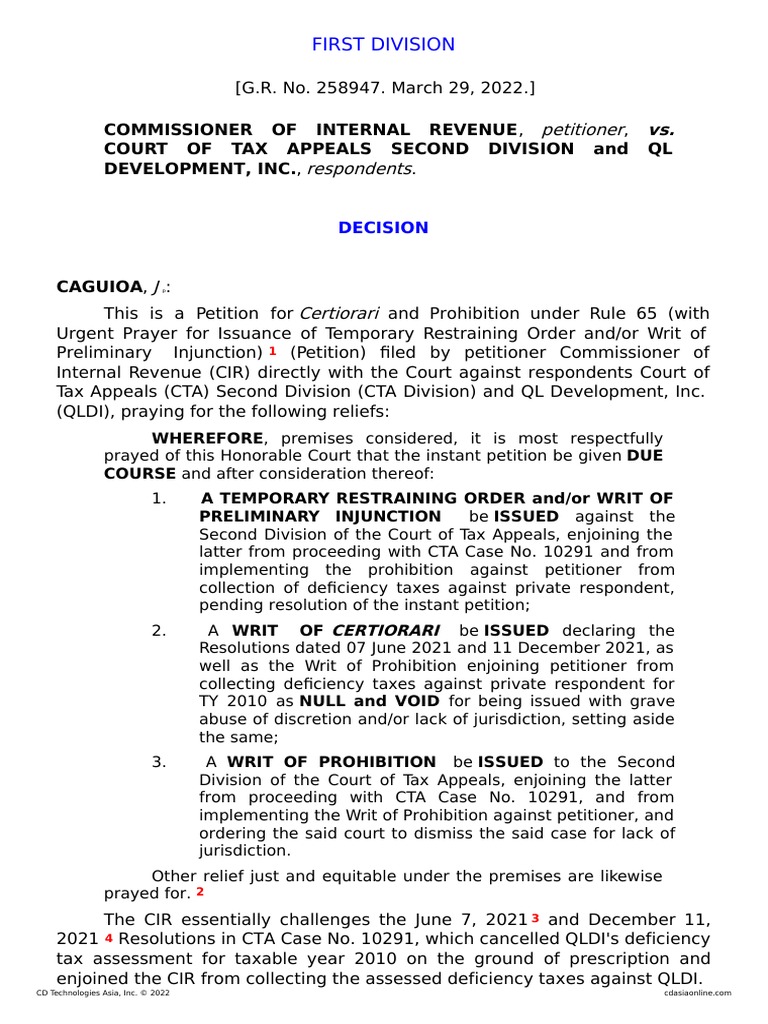 Petitioner Respondents | Download Free PDF | Injunction | Judgment (Law)
