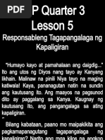 EsP5 - Q4 - Mod3 - Pagkalinga at Pagtulong Sa Kapuwa | PDF
