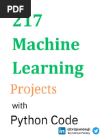 50+ Python Project With Source Code | PDF | Games & Activities | Computers