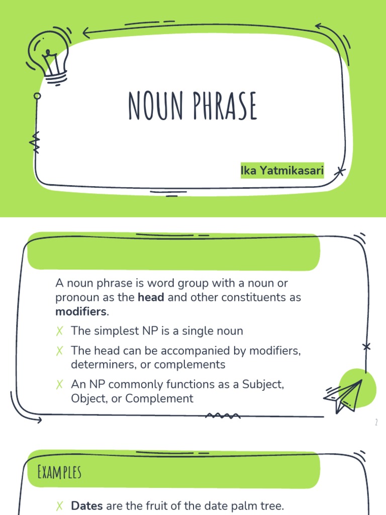 3-Basic Structure-Noun Phrase | PDF | Linguistic Morphology | Cognitive ...