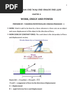 Physics - Lecture 2.1 Work | PDF | Acceleration | Force