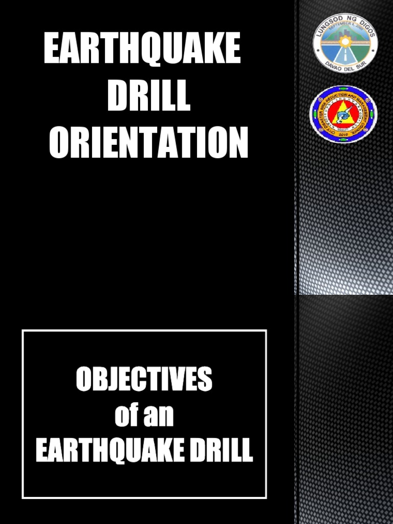 Earthquake Drill Orientation | PDF | Earthquakes | Emergency Evacuation