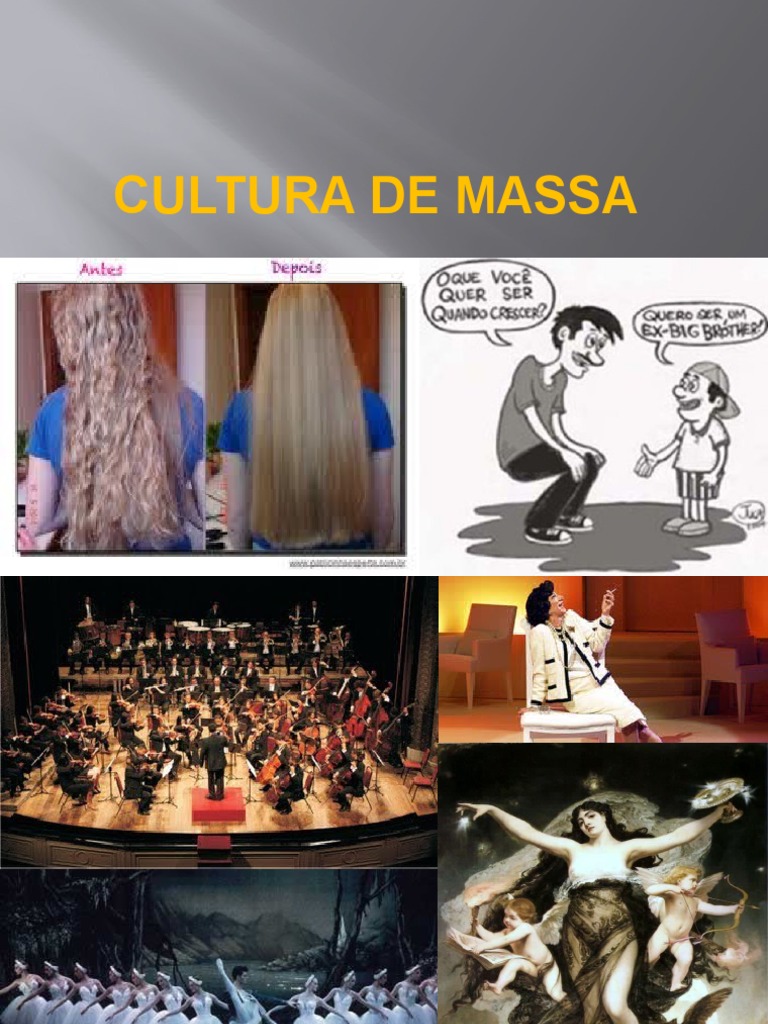 Cultura de Massa | PDF | Cultura popular | Conhecimento