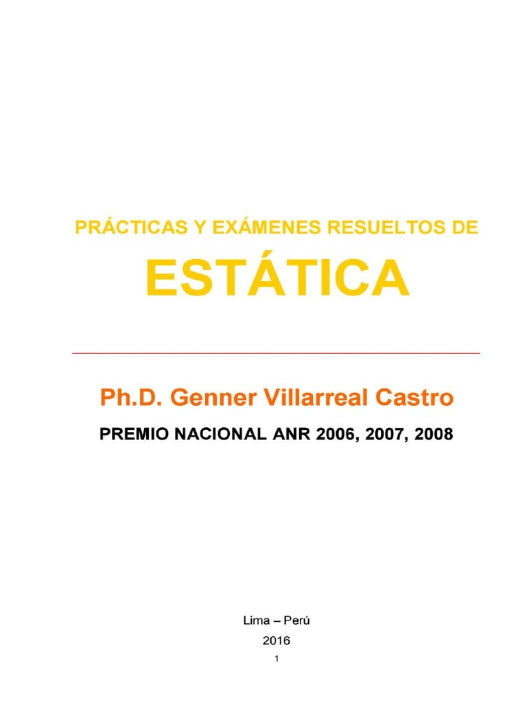 Estática | PDF