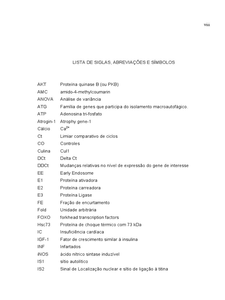 7 Telma Lista de Siglas | PDF
