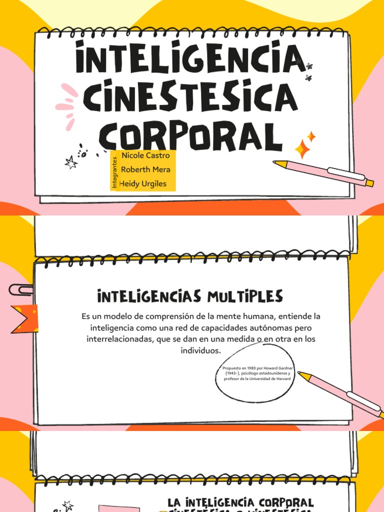 Inteligencia Corporal: Habilidades y Ejemplos | PDF | Filosofía ...
