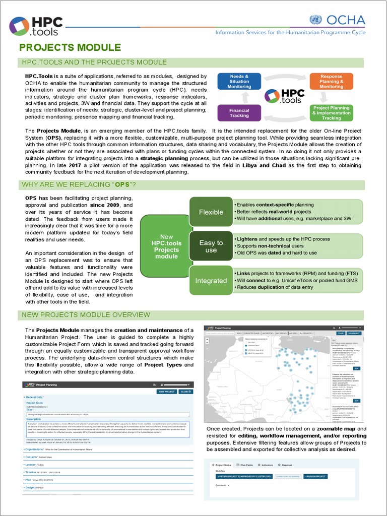 HPC - Tools Projects Module Brochure en | PDF | Strategic Planning ...
