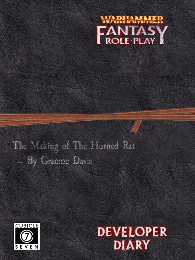 The Enemy Within - Developer Diary #18 | PDF | Role Playing Games | Fantasy Role Playing Games