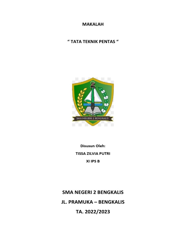 Tata Teknik Pentas dalam Pertunjukan Tari | PDF