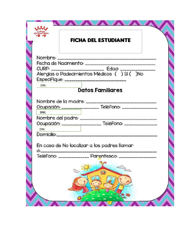 Ficha Estudiantes | PDF