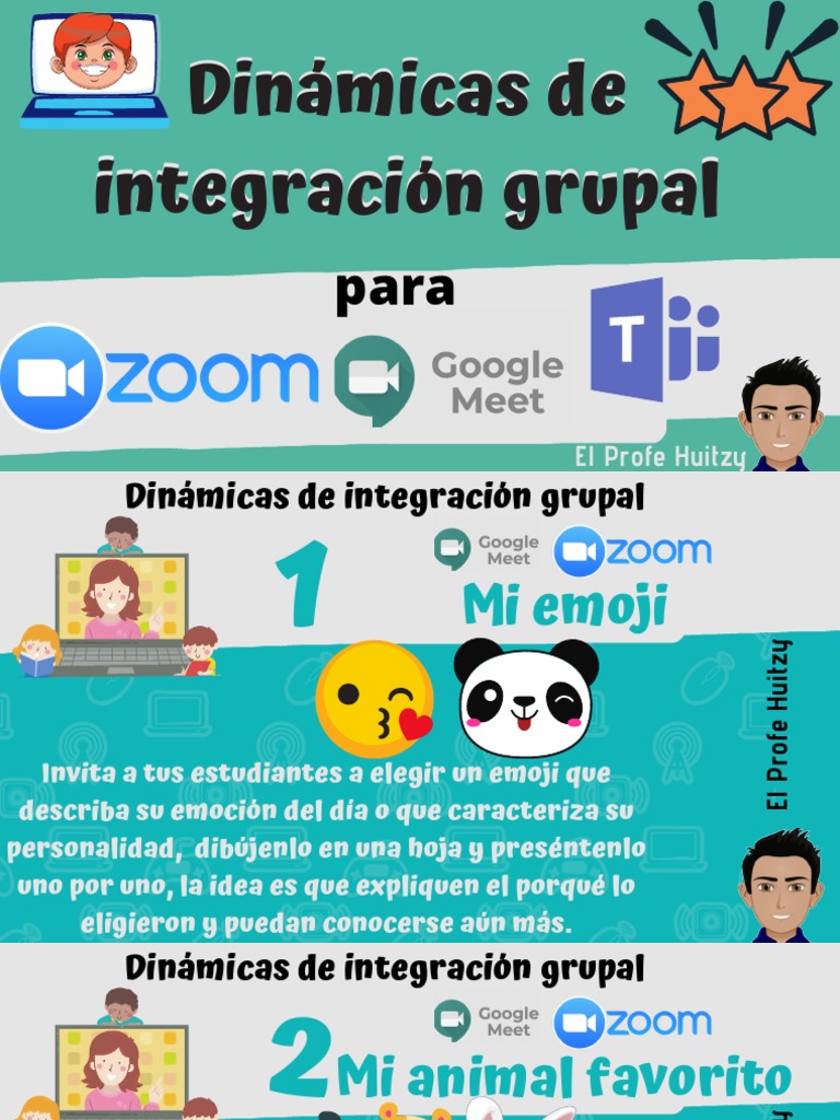 Dinámicas Integración Grupal | PDF
