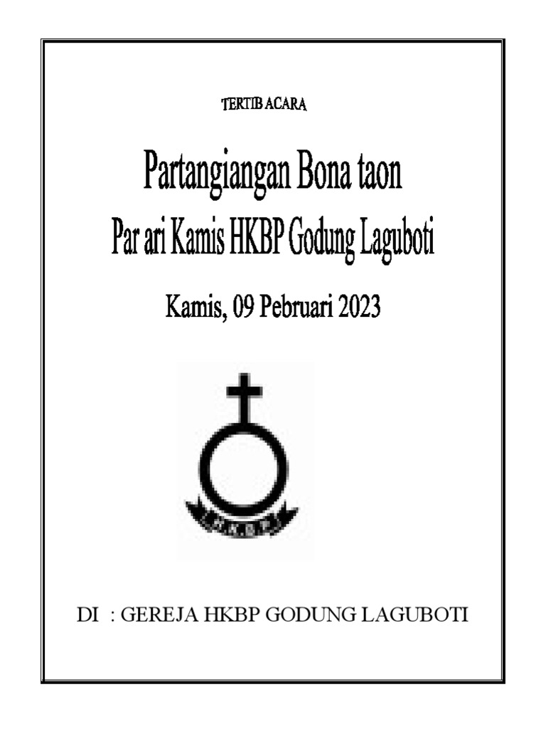 Di: Gereja HKBP Godung Laguboti | PDF