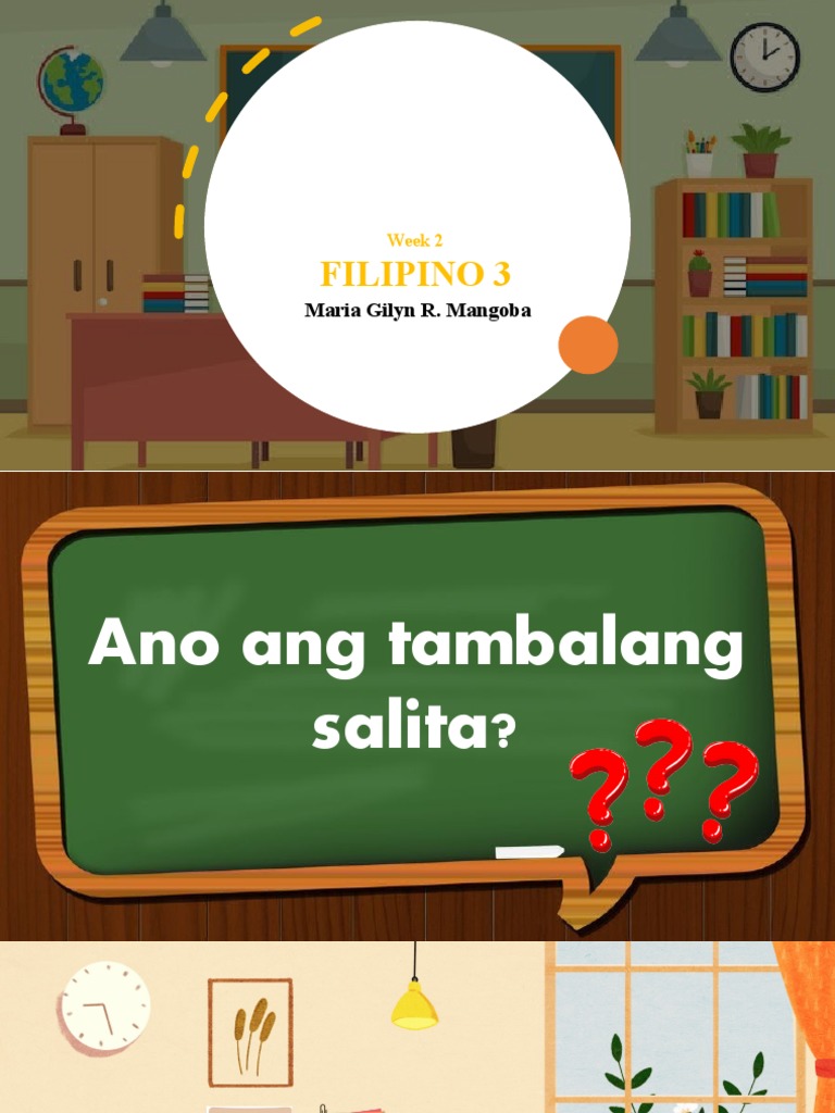 Filipino-3-Q3 WEEK 2 DAY 2 | PDF