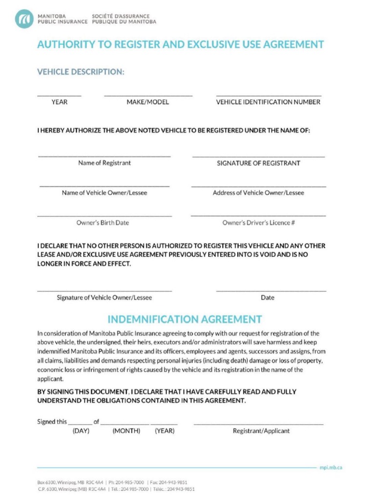 Authorization MPI Letter | PDF