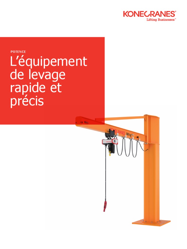 Konecranes Brochure JibCrane 2020 PRINT-FR | PDF | Biens manufacturés