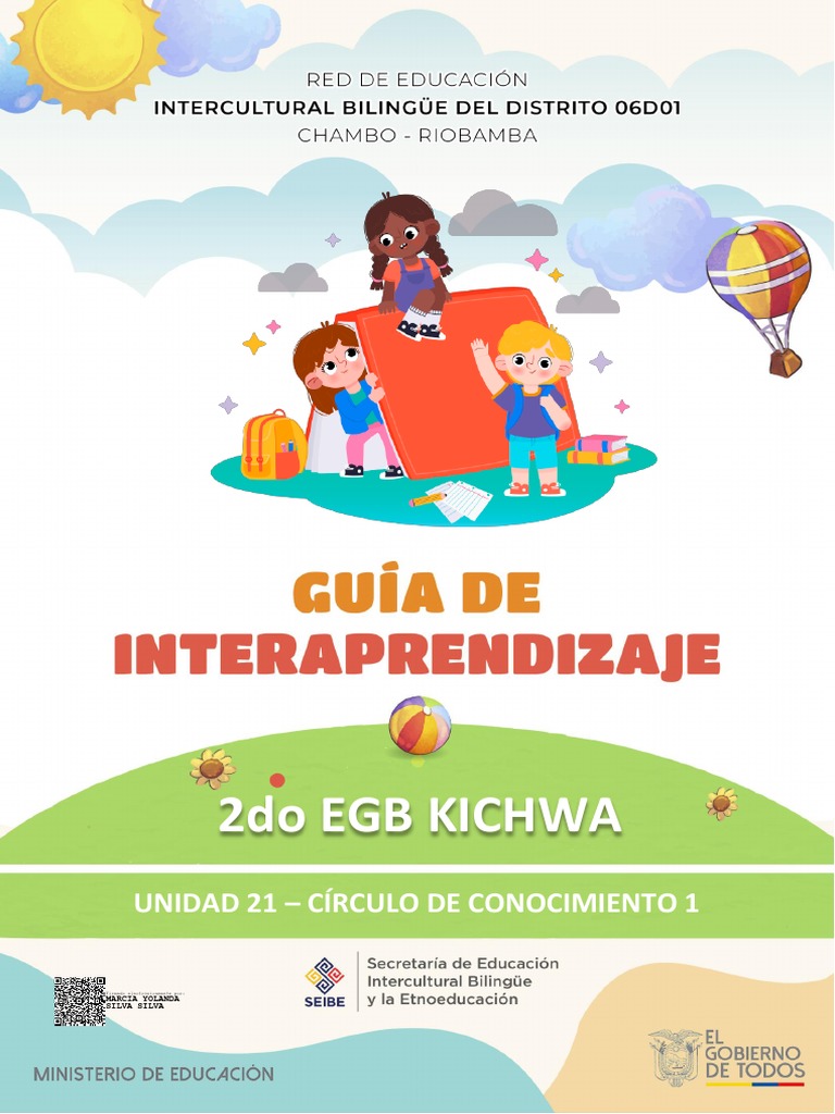 2do Egb Kichwa: Unidad 21 - Círculo de Conocimiento 1 | PDF | Ortografía | Sustracción