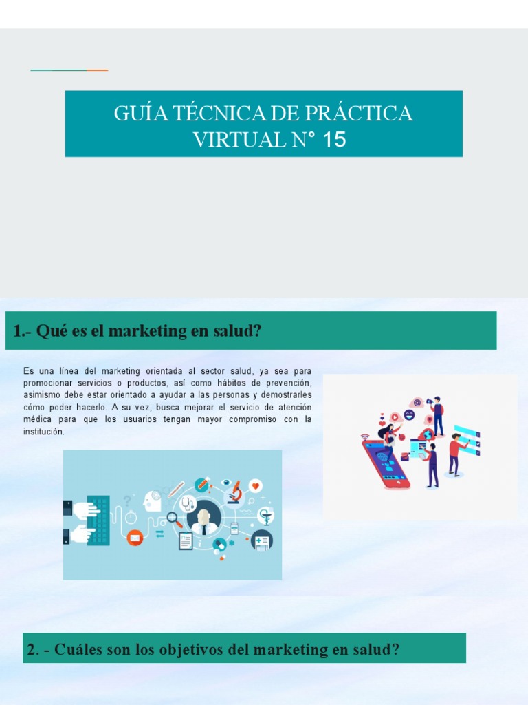 GUIA TÉCNICA DE PRÁCTICA VIRTUAL | PDF | Marketing