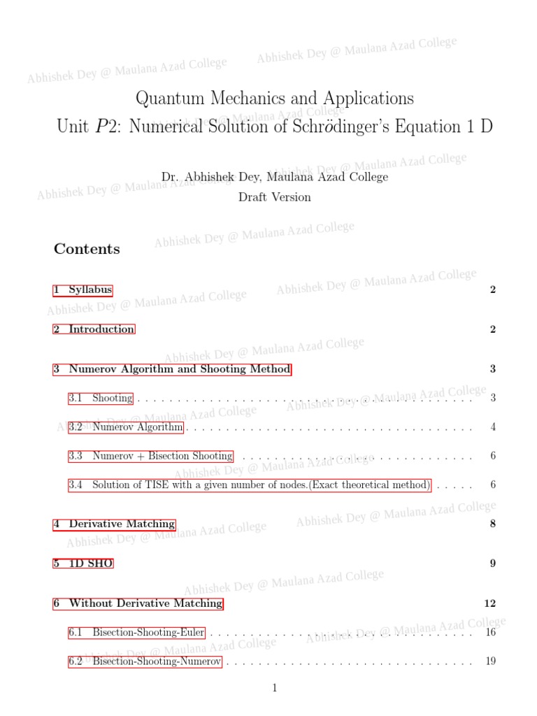 Quantum Mechanics | PDF | Schrödinger Equation | Wave Function