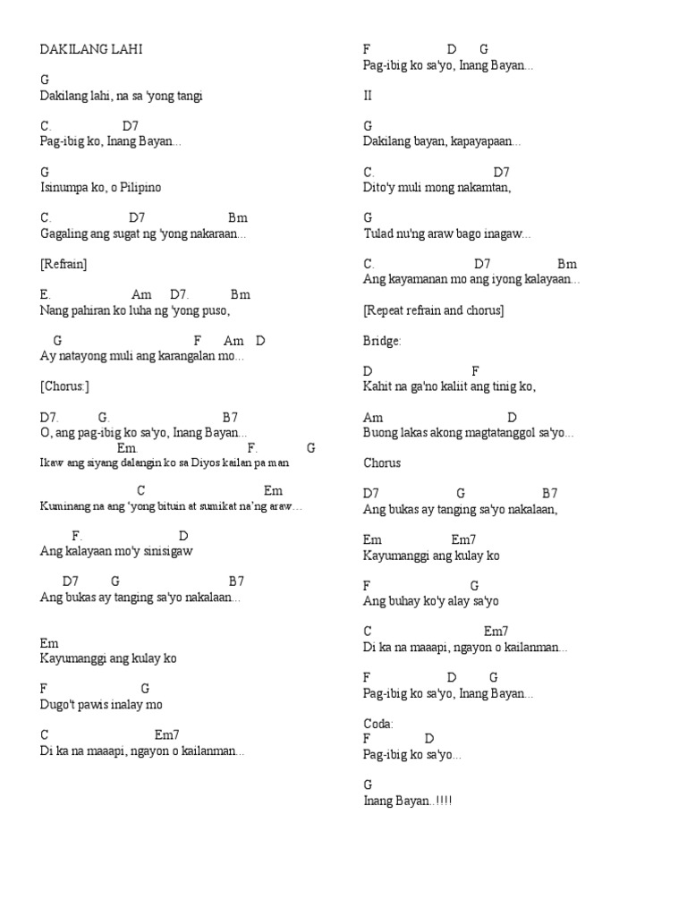 Ikaw Ang Siyang Dalangin Ko Sa Diyos Kailan Pa Man Kuminang Na Ang Yong ...