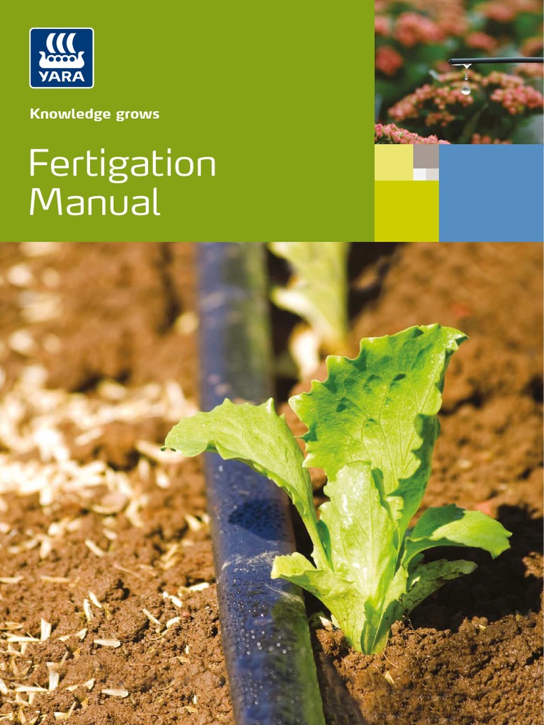 Yara Fertigation Manual 2020 | PDF | Soil | Irrigation