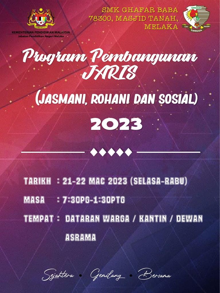 BROSUR PROGRAM JARIS | PDF