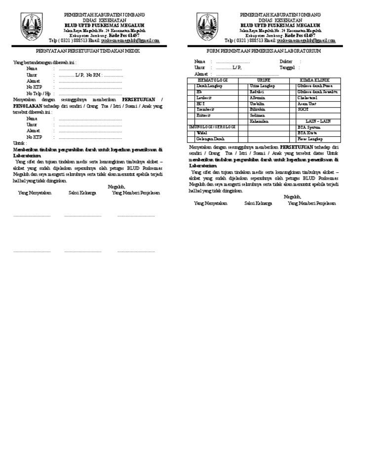 Informed Consen Labbb | PDF