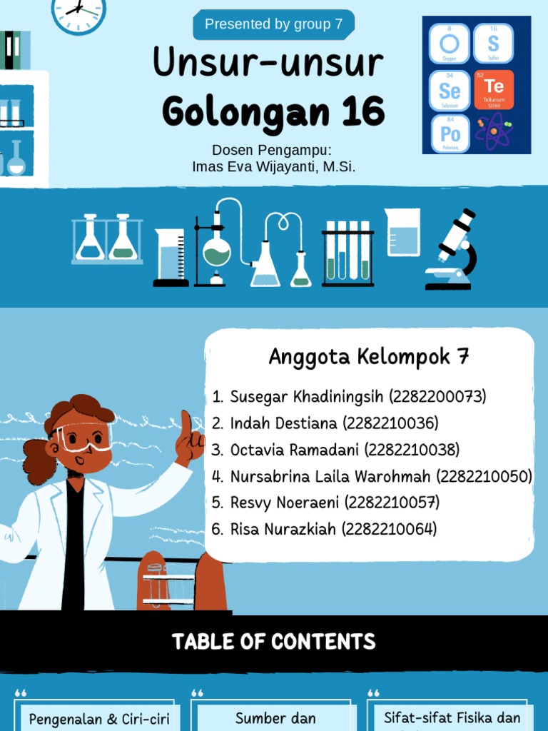 Unsur-Unsur: Golongan 16 | PDF
