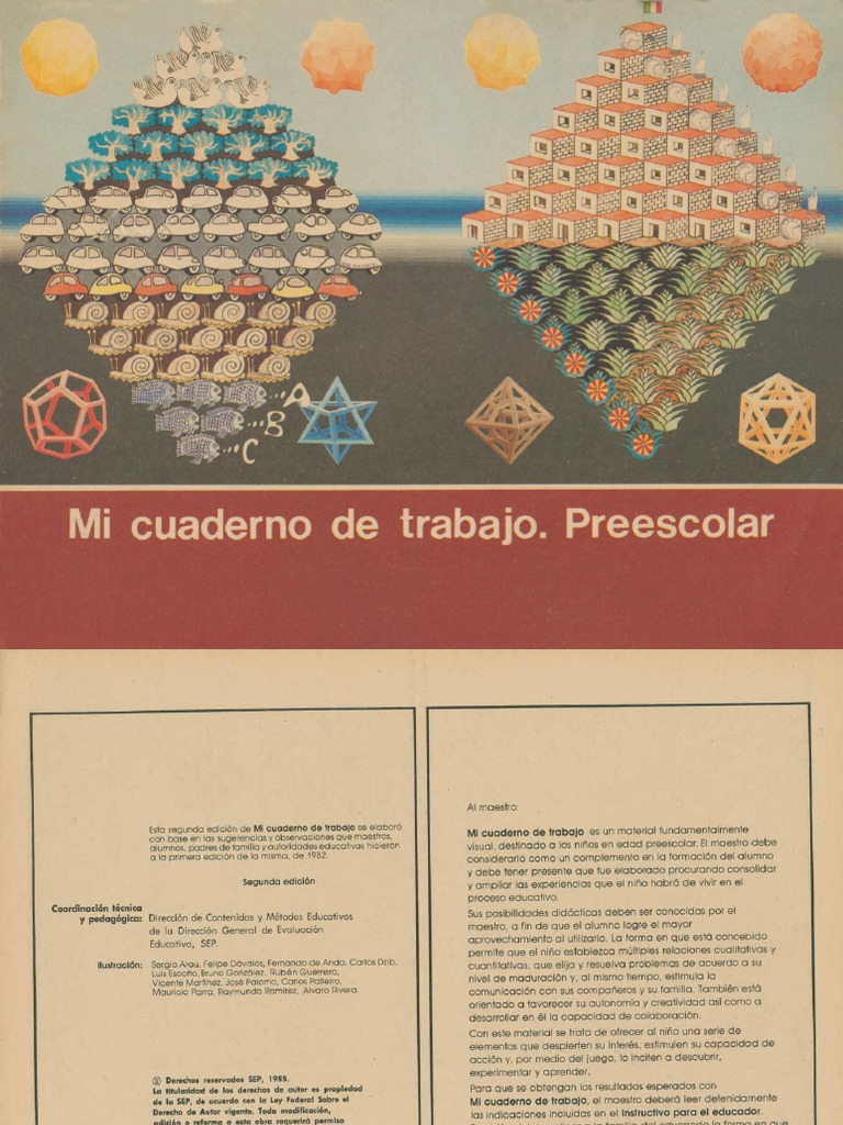 Mi Cuaderno de Trabajo Preescolar | PDF