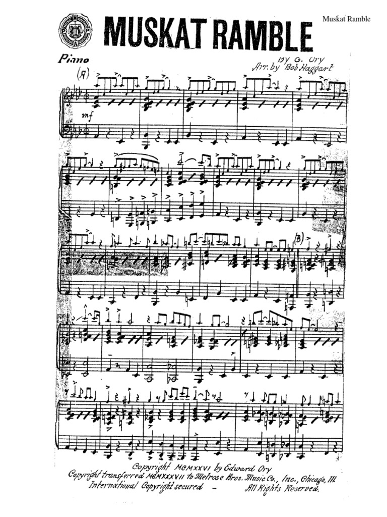 Muskat Ramble 8 X 11 | PDF