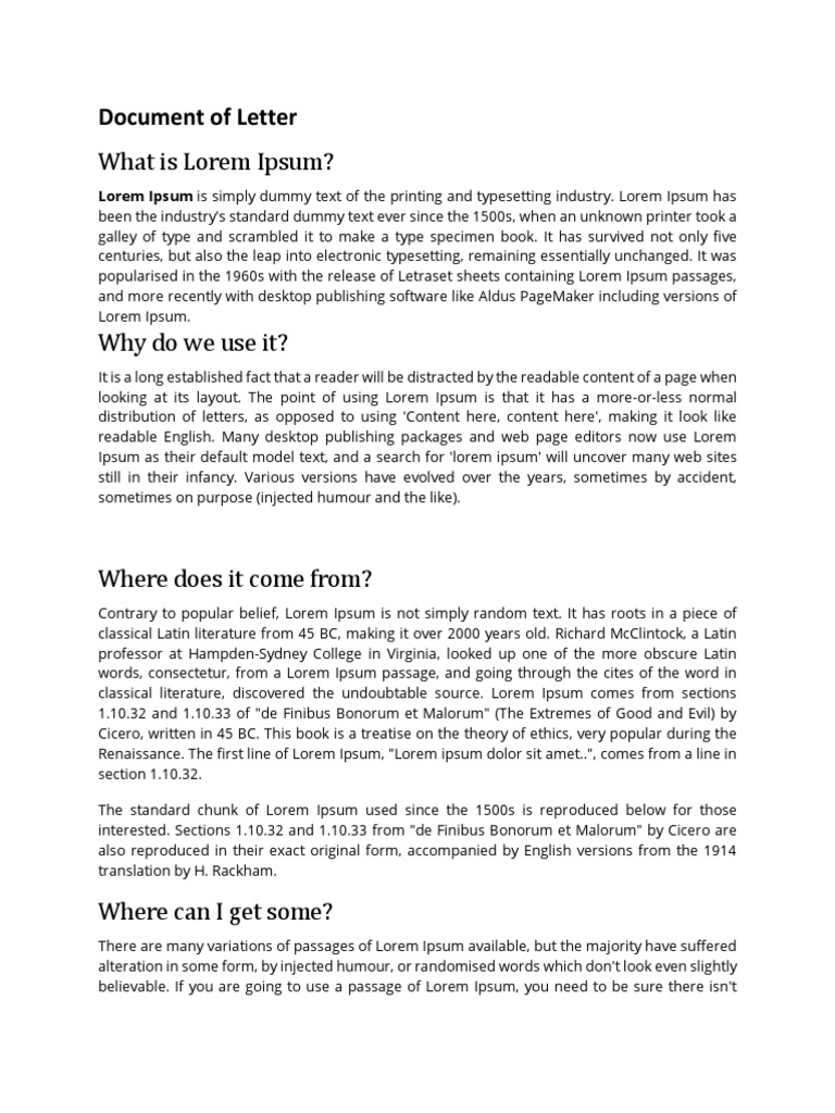 Document of Letter 1 | PDF | Printing | Writing