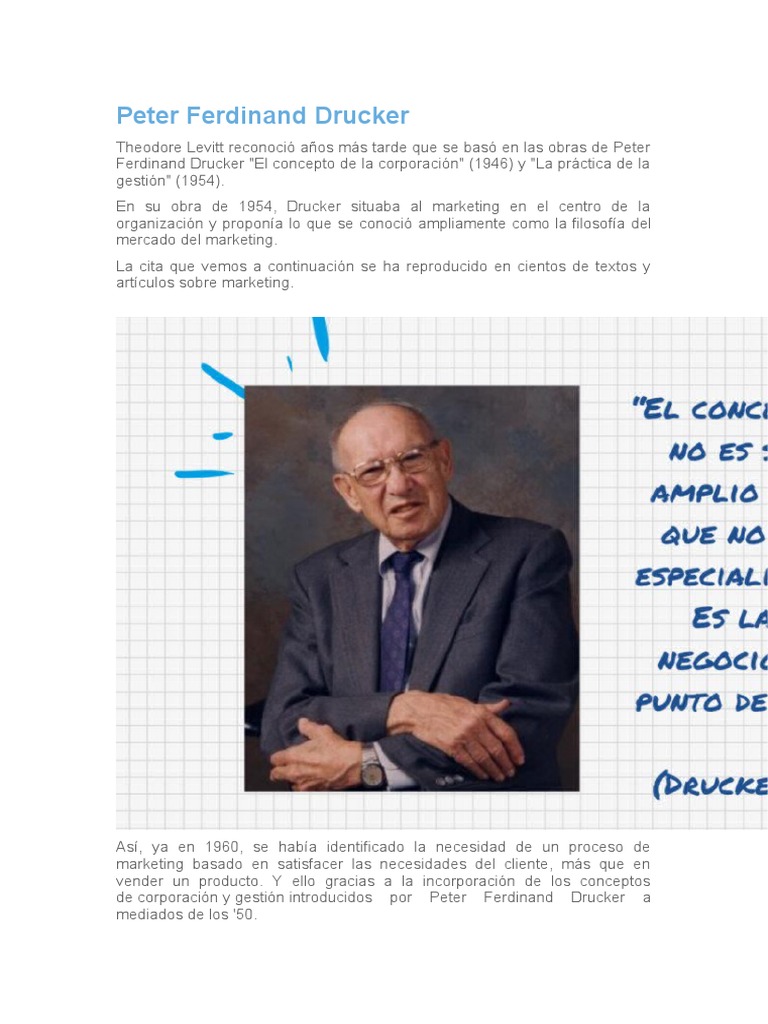 Peter Ferdinand Drucker | PDF