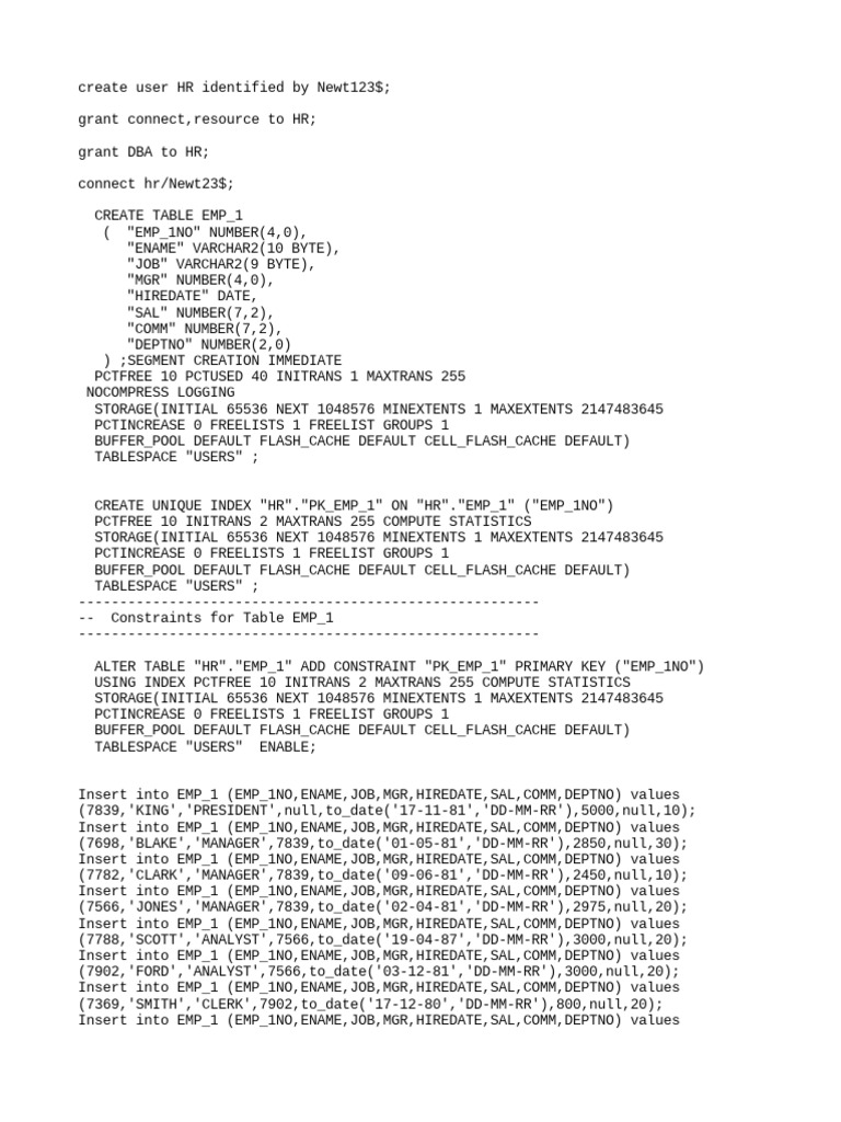 Oracle Data Pdf Computing Data Management