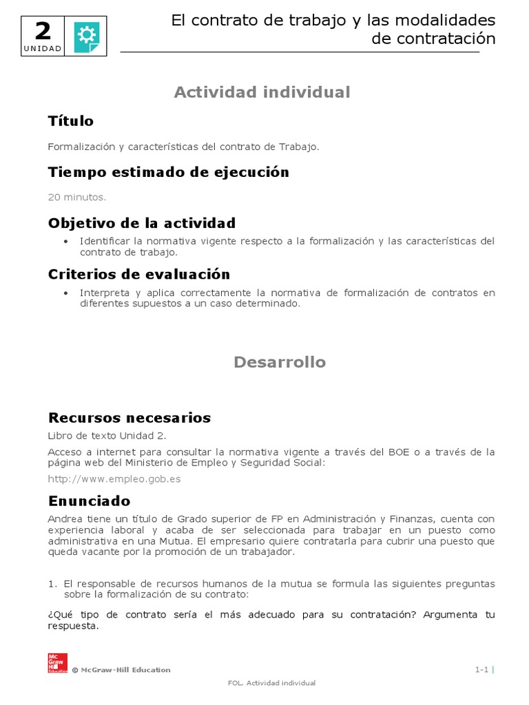 U02 Ain 001 | PDF | Gestión de recursos humanos