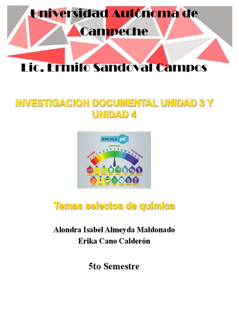 5to Semestre: Alondra Isabel Almeyda Maldonado Erika Cano Calderón | PDF | Ácido | Carbohidratos