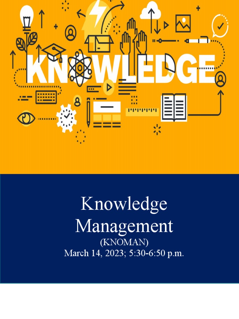 Knowledge Management Lecture | PDF | Knowledge Management | Knowledge