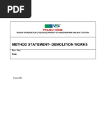 Demolition-Work-Plan-Example | PDF | Demolition | Asbestos