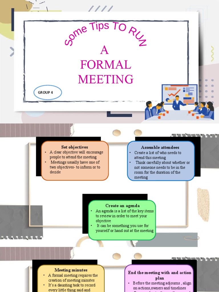 Formal Meeting Sem 2 | PDF