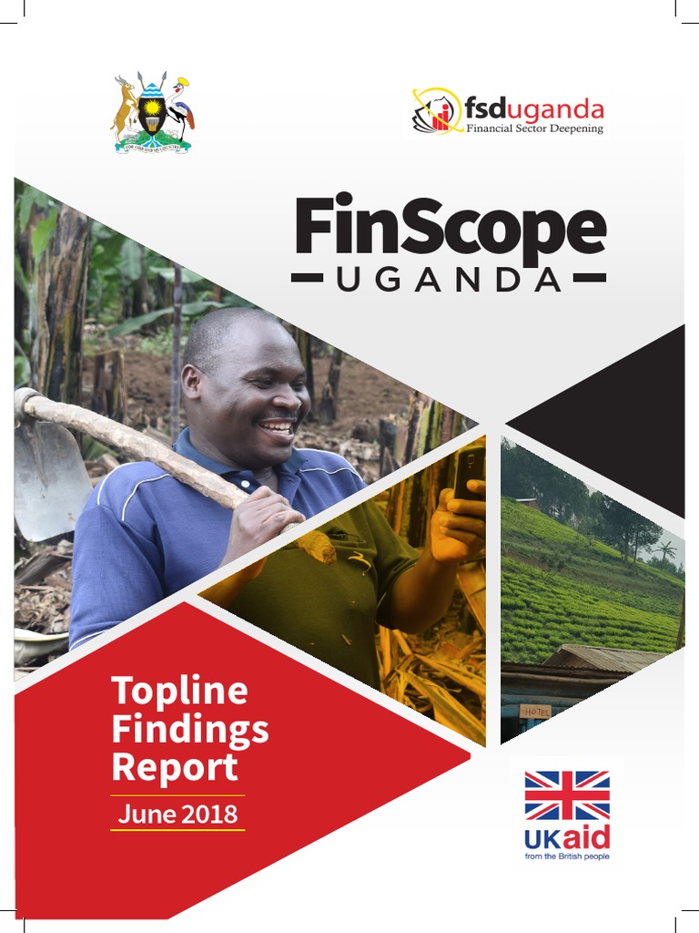 FinScope Uganda Survey Report 2018 | PDF | Sampling (Statistics) | Financial Inclusion