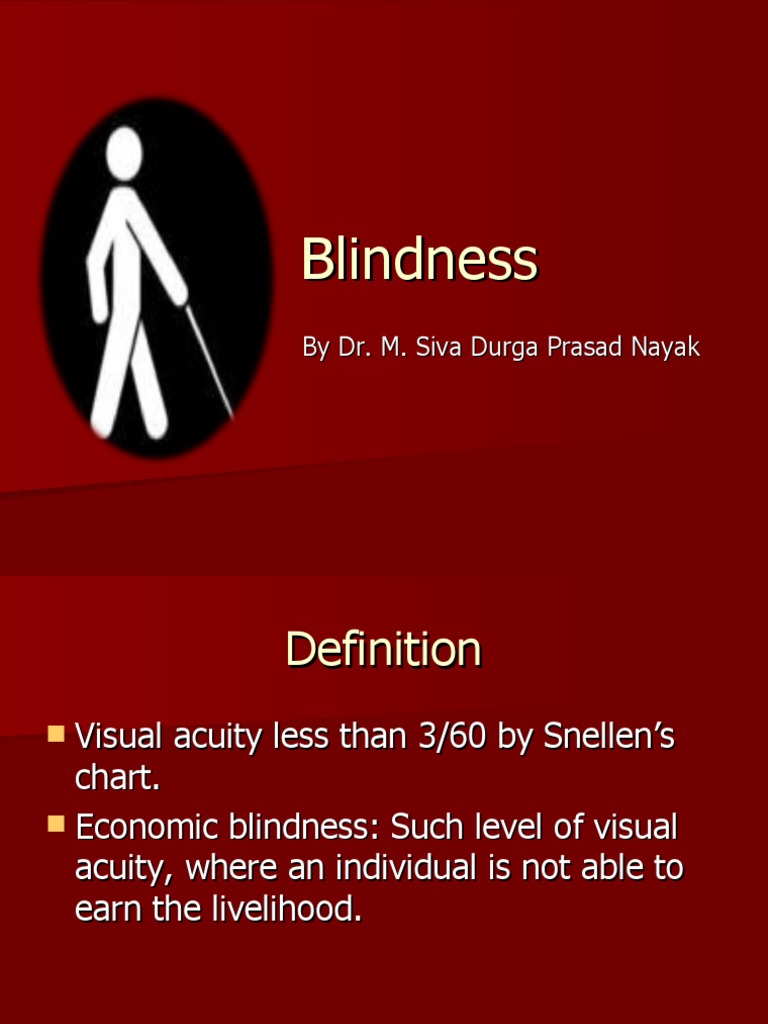 Overview of Blindness and Its Control | PDF