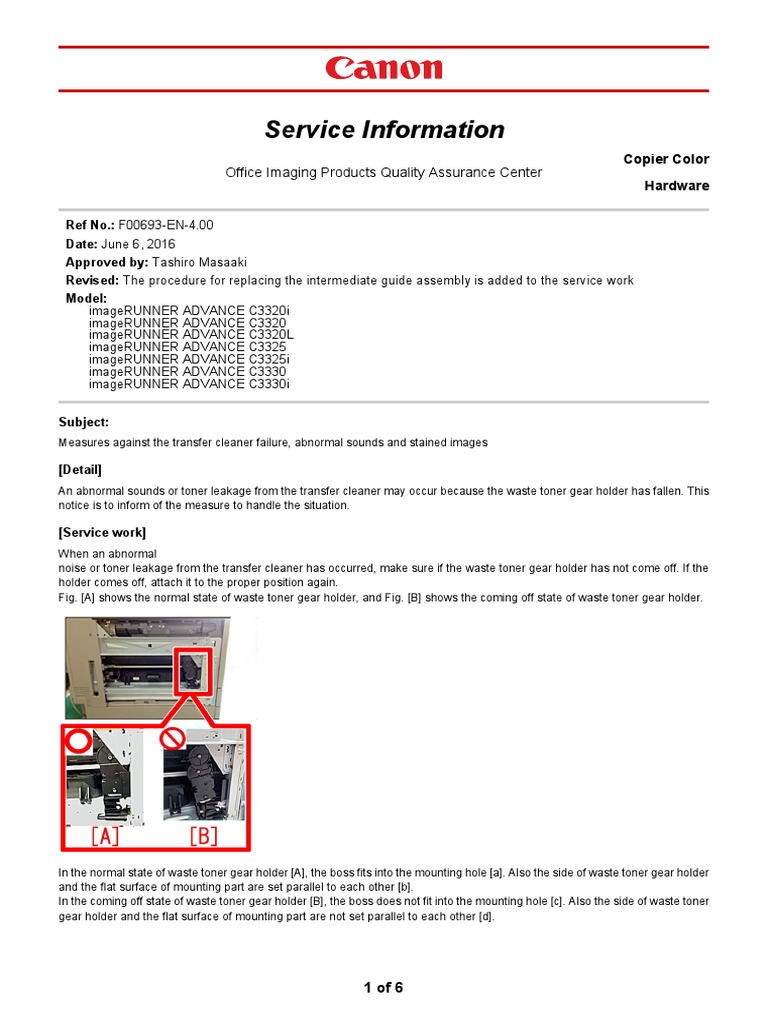 Imagerunner Advance C3320i | PDF | Manufactured Goods | Equipment