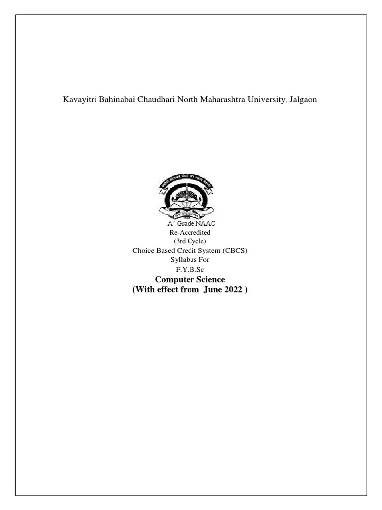 2022-23 F.Y.B.Sc (Computer Science) (CBCS) | PDF | Html Element | Html