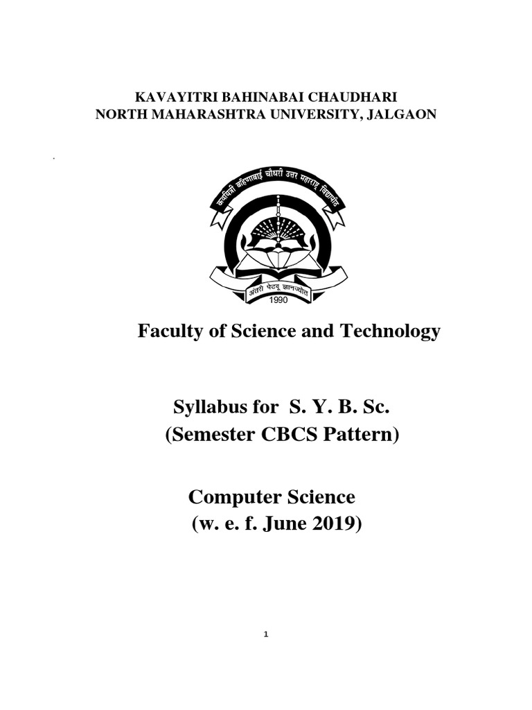 2019-20 S.Y. B.Sc. COMPUTER SCIENCE | PDF | C++ | Programming