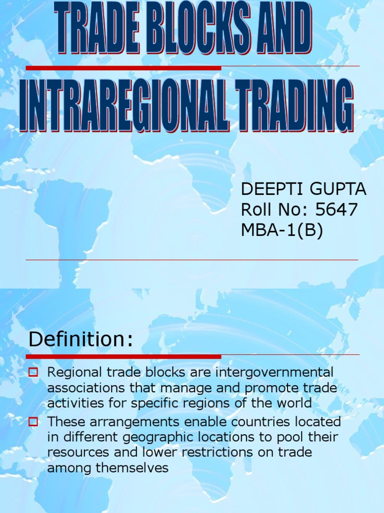 Trade Blocks | PDF | Opec | European Union