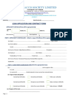 Psal Loan Application Form | PDF | Loans | Financial Services
