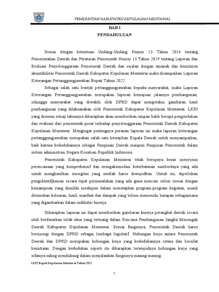 DRAF LKPJ - Dinas Kesehatan | PDF