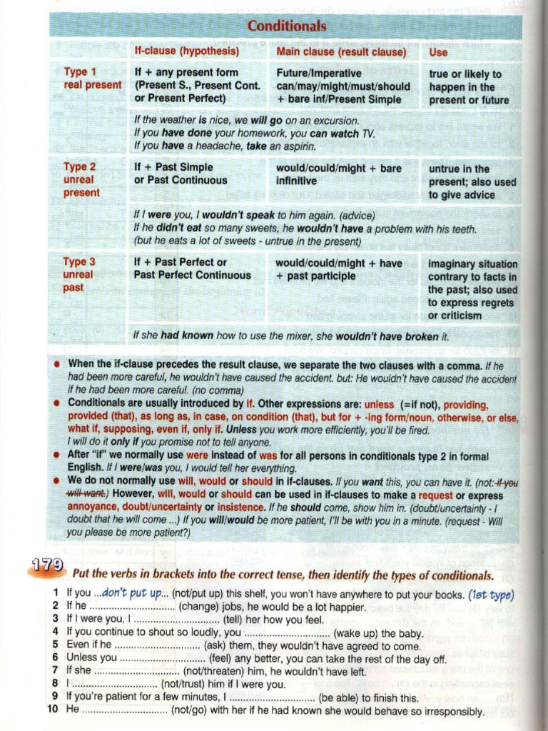 Conditionals 13 04 23 | PDF